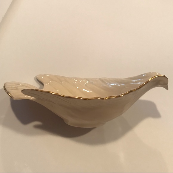 Lenox | Dining | Lenox Dove Dish Hand Decorated With 24k Gold Vintage ...